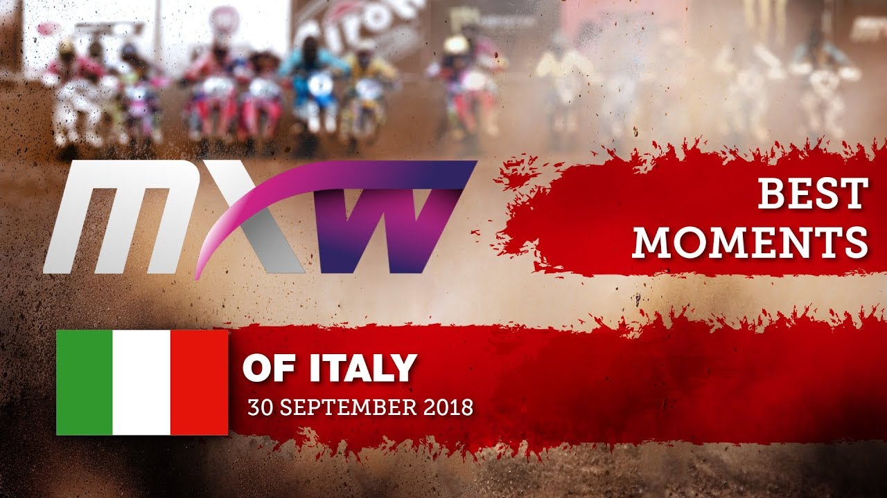 WMX best moments Race 1- Round of Italy 2018 #motocross - YouTube