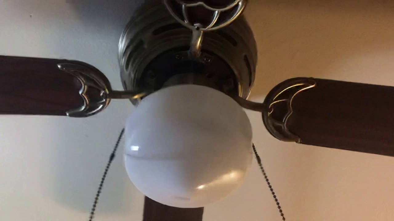 42” Antique Brass Menards Turn Of The Century Eros Ceiling Fan - YouTube