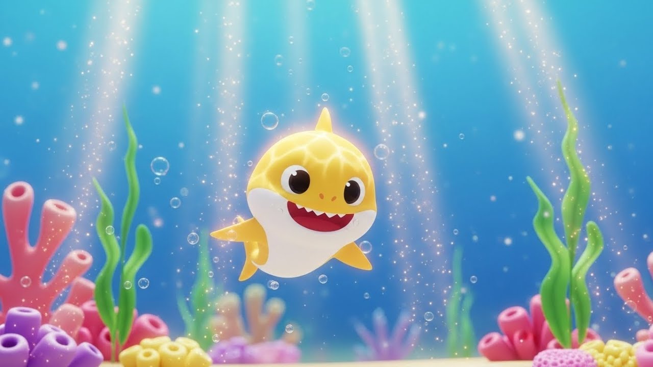 Baby Shark Found a Sparkly Seashell | Nursery Rhymes for Kids & Baby ...