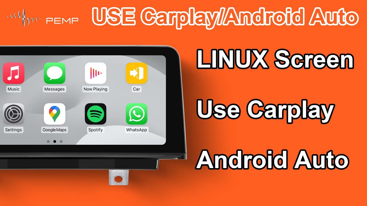 How LINUX Screen Connects To Carplay/Android Auto - YouTube