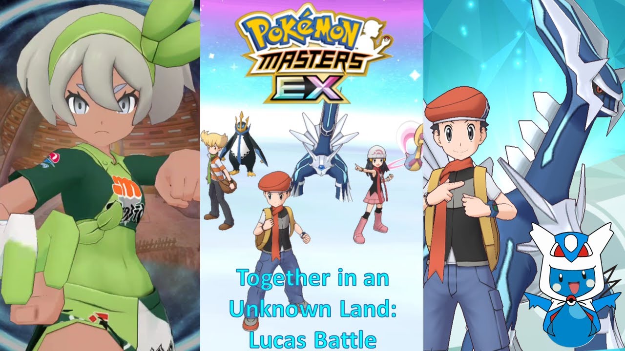Pokemon Masters EX: Together in an Unknown Land - Lucas Battle - YouTube