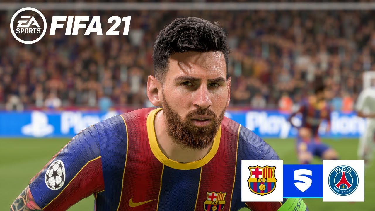 Barcelona FC vs PSG | Throwback Match | FIFA 21 Next Gen Gameplay - YouTube