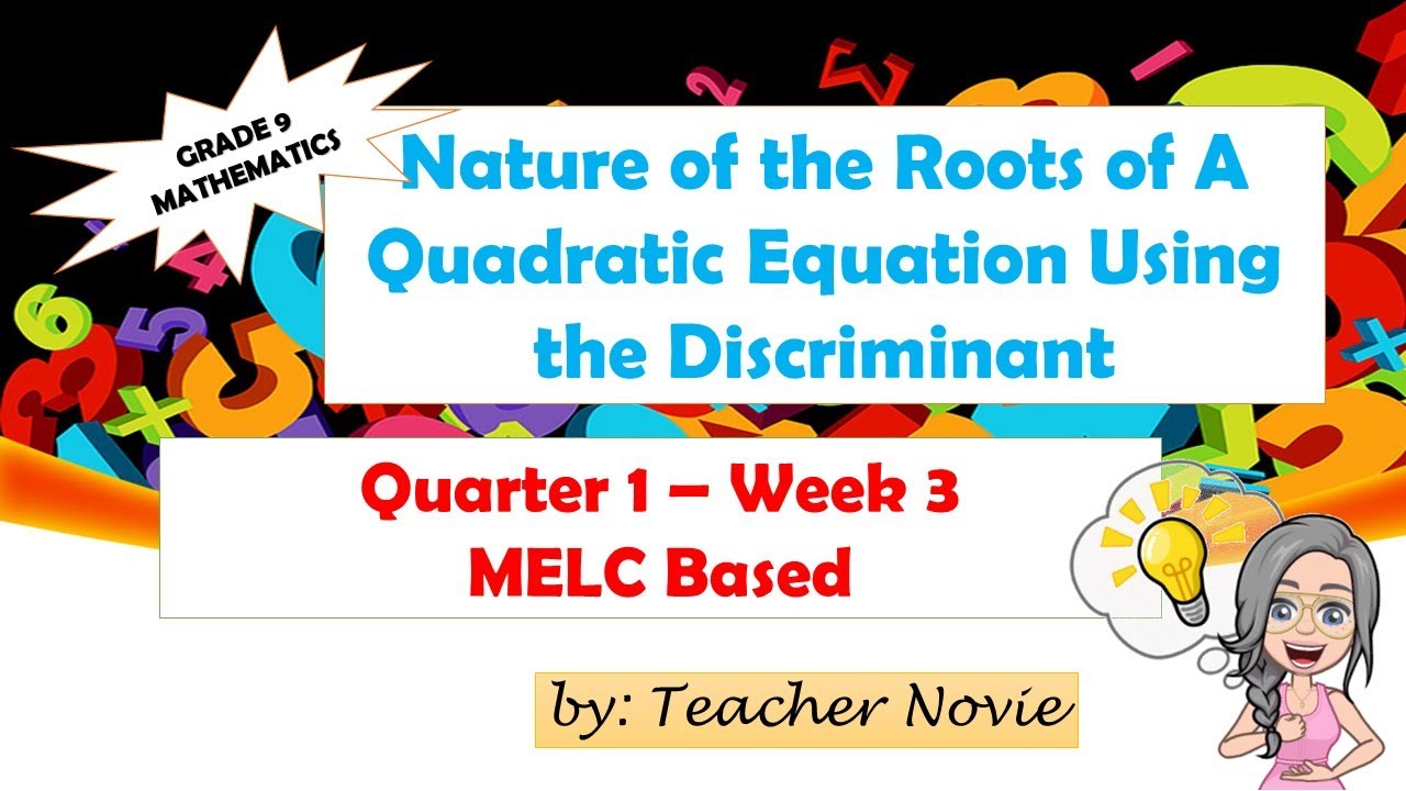 Nature of Roots of Quadratic Equations - YouTube