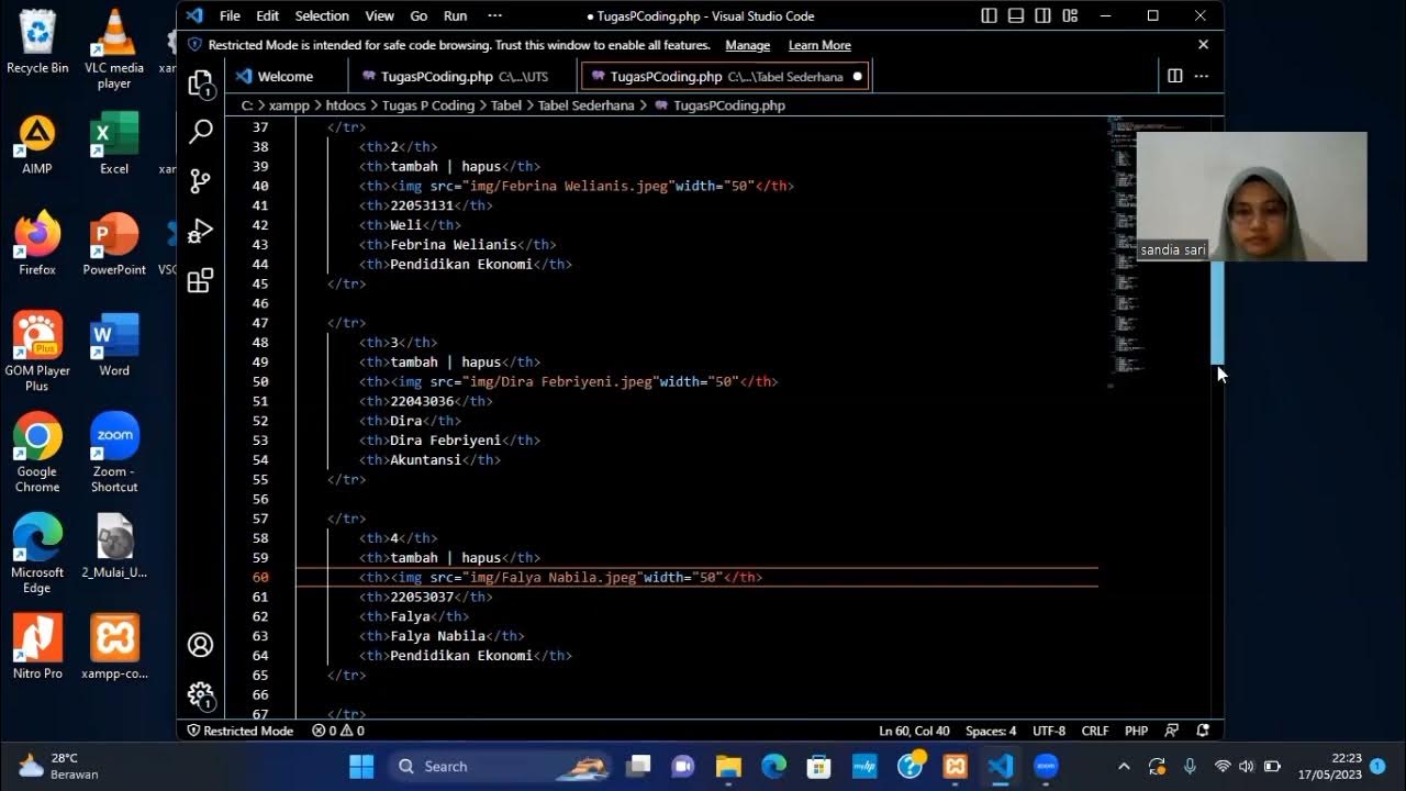Tugas Praktek Pengantar Coding - YouTube