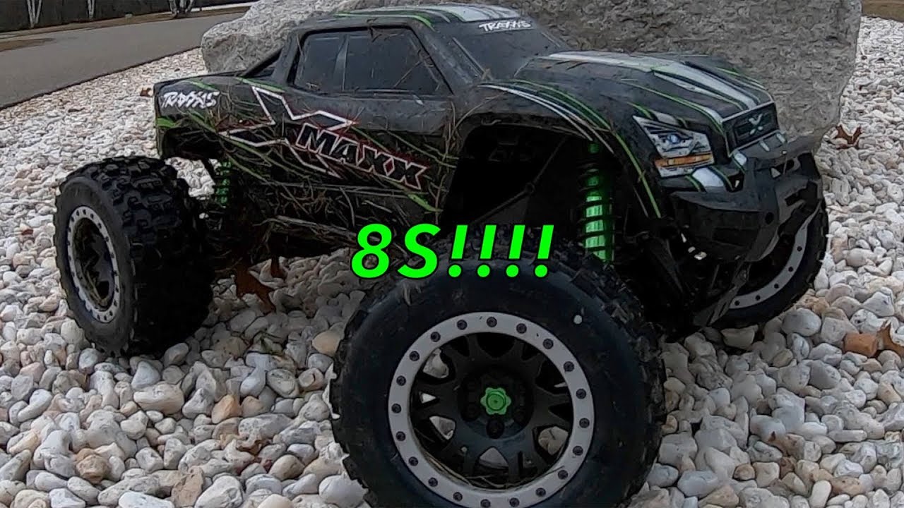 Traxxas XMAXX 8S Open Throttle!!! - YouTube