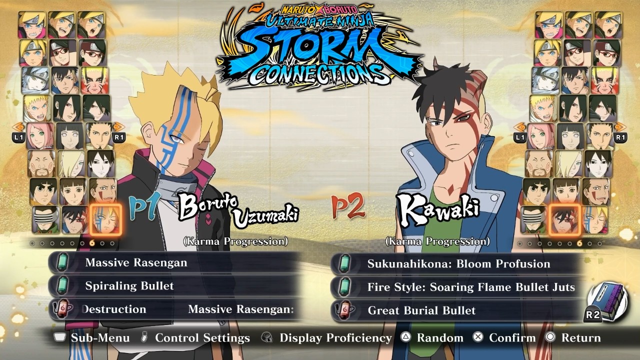 All Characters & Stages-Naruto Storm Connections (All DLC Characters ...