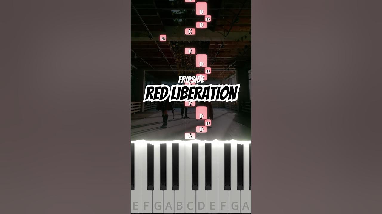 fripSide - Red Liberation (Piano Tutorial) #shorts #fripSide #RedLiberation #pianotutorial - YouTube