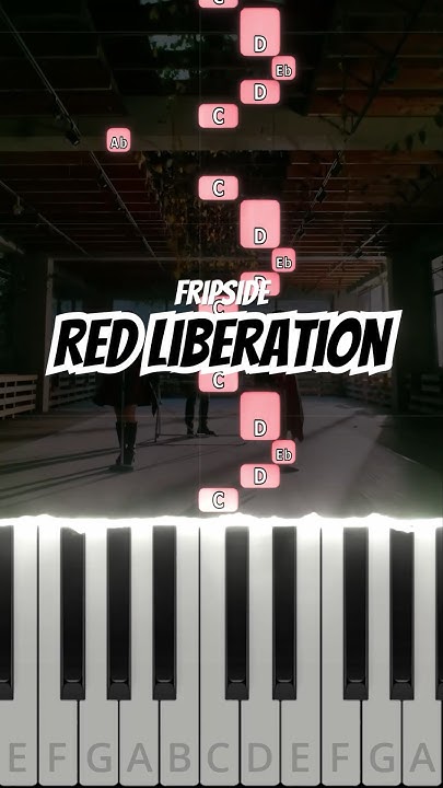 fripSide - Red Liberation (Piano Tutorial) #shorts #fripSide #RedLiberation #pianotutorial - YouTube