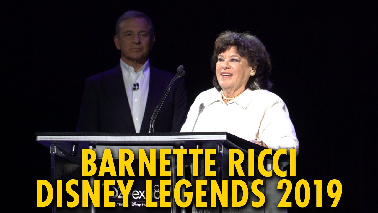 Barnette Ricci Disney Legends Acceptance Speech | D23 Expo 2019 - YouTube