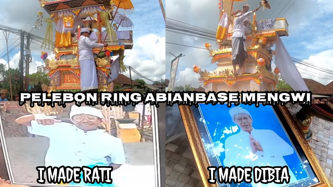 Pelebon Ring Desa Adat Abianbase, Mengwi 2024 - YouTube