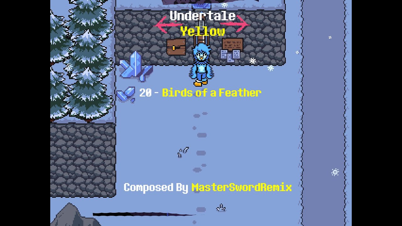 Undertale Yellow - 020 - Birds of a Feather (15 minute loop) - YouTube