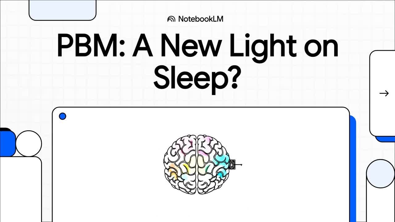 tPBM A New Light on Sleep Transcranial photobiomodulation (tPBM) is ...
