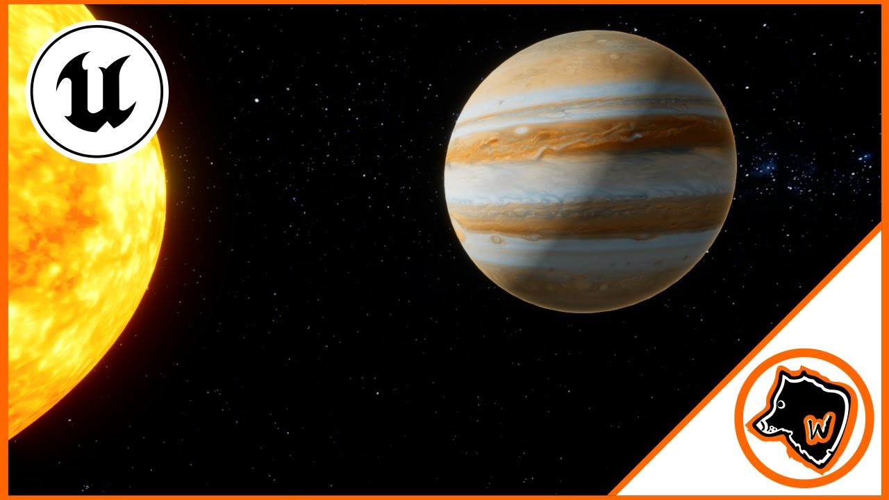 JUPITER in UNREAL ENGINE 5 - YouTube