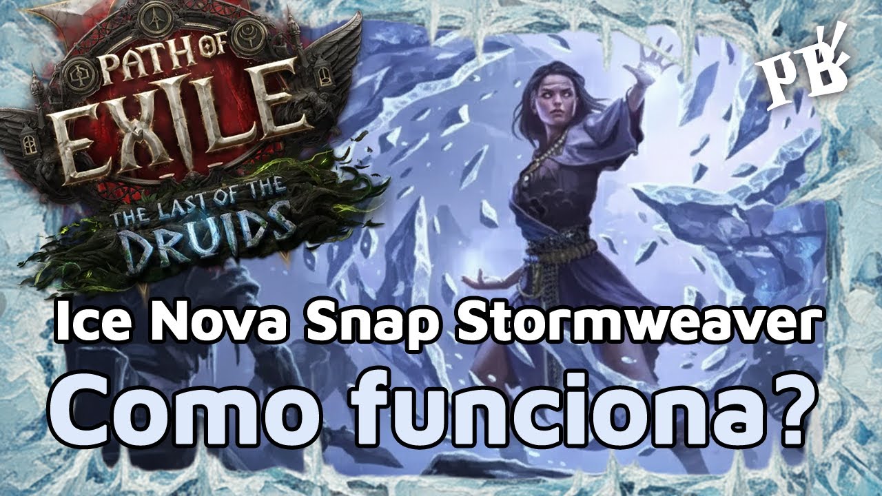 Path of Exile 2 - Como funciona a Ice Nova Snap!! #poe2 #pathofexile2 # ...