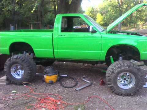 my 1991 2wd s10 conversion to 4x4 - YouTube
