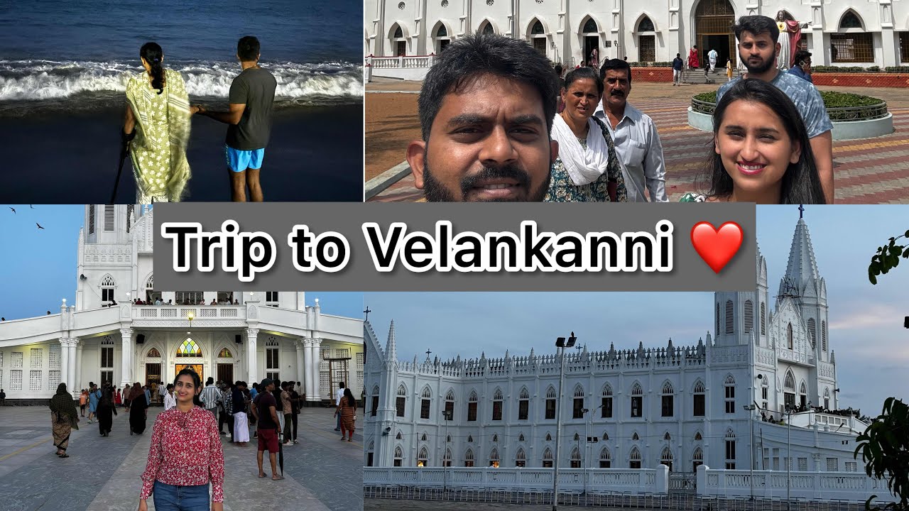 Trip to Beautiful Velankanni ️ Going for the first time !#velankanni # ...