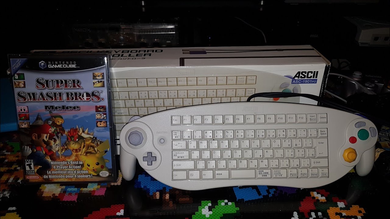 Super Smash Bros Melee Using The Keyboard Controller - YouTube