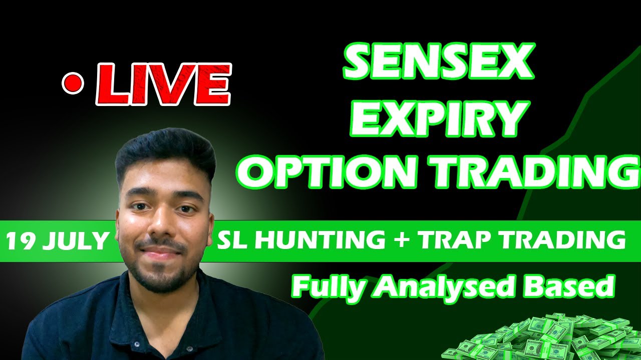 Live Option Trading | SL Hunting & Trap Trading | SENSEX Expiry special ...