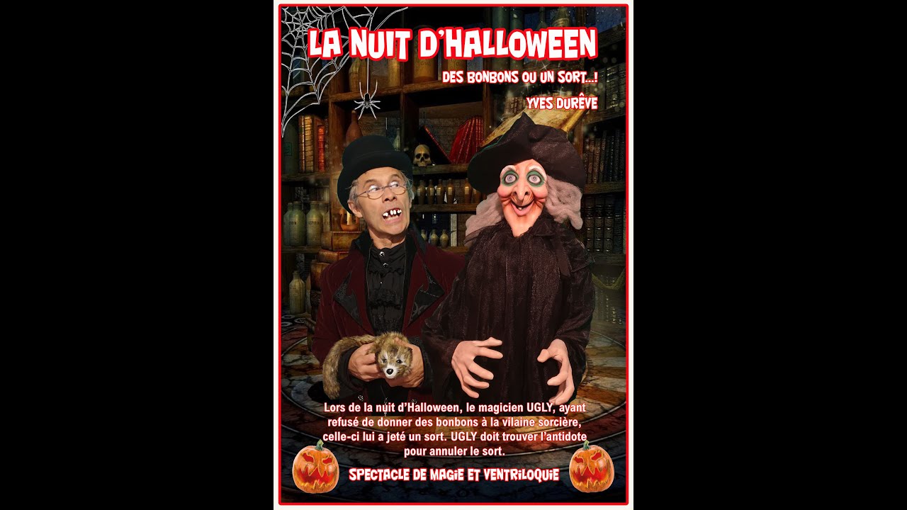 La nuit d'halloween des bonbons ou un sort - YouTube