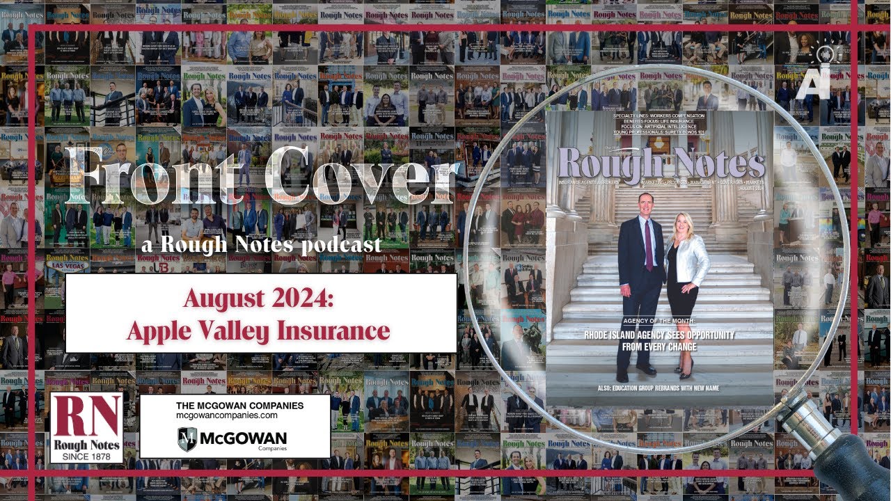 Rough Notes Front Cover, August 2024: Apple Valley Insurance - YouTube