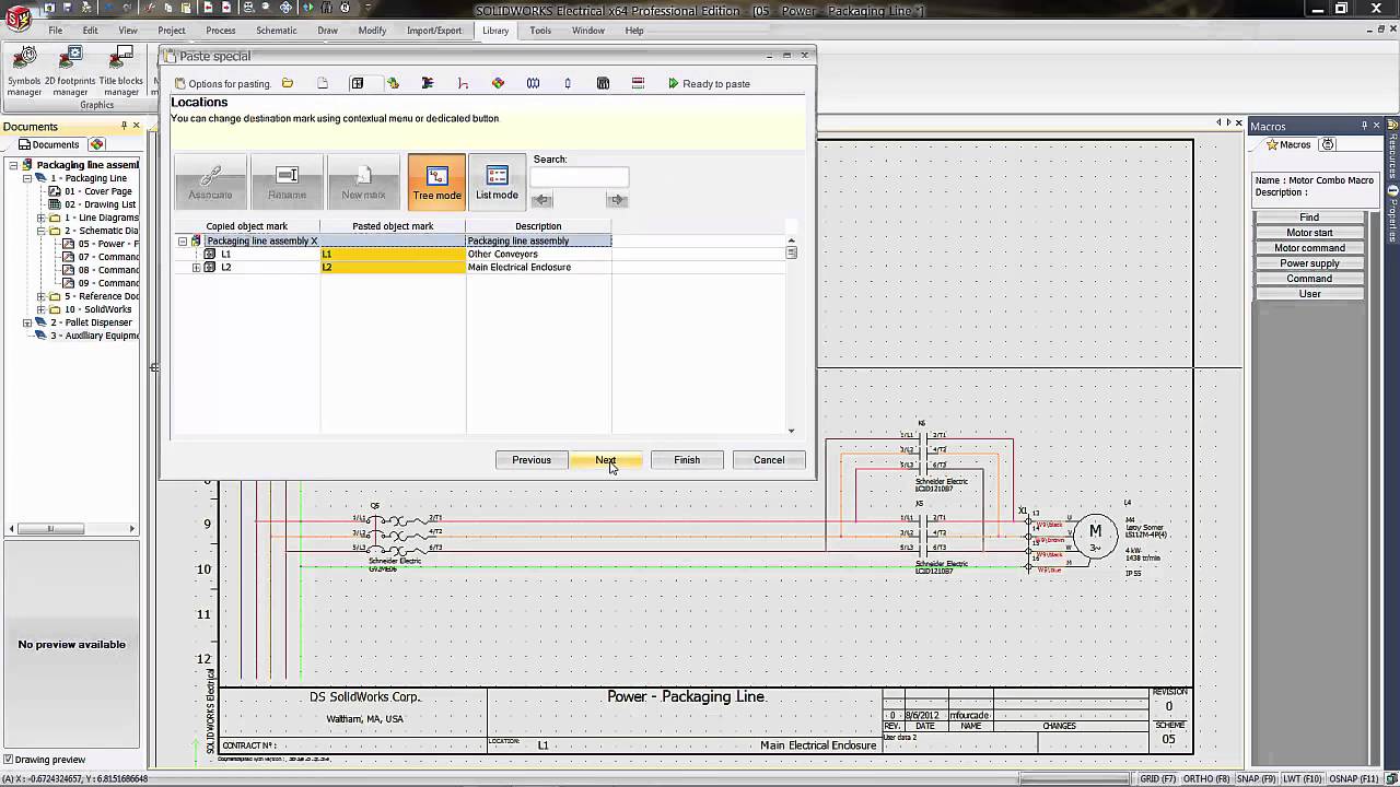 SOLIDWORKS Electrical - Project Macros - YouTube