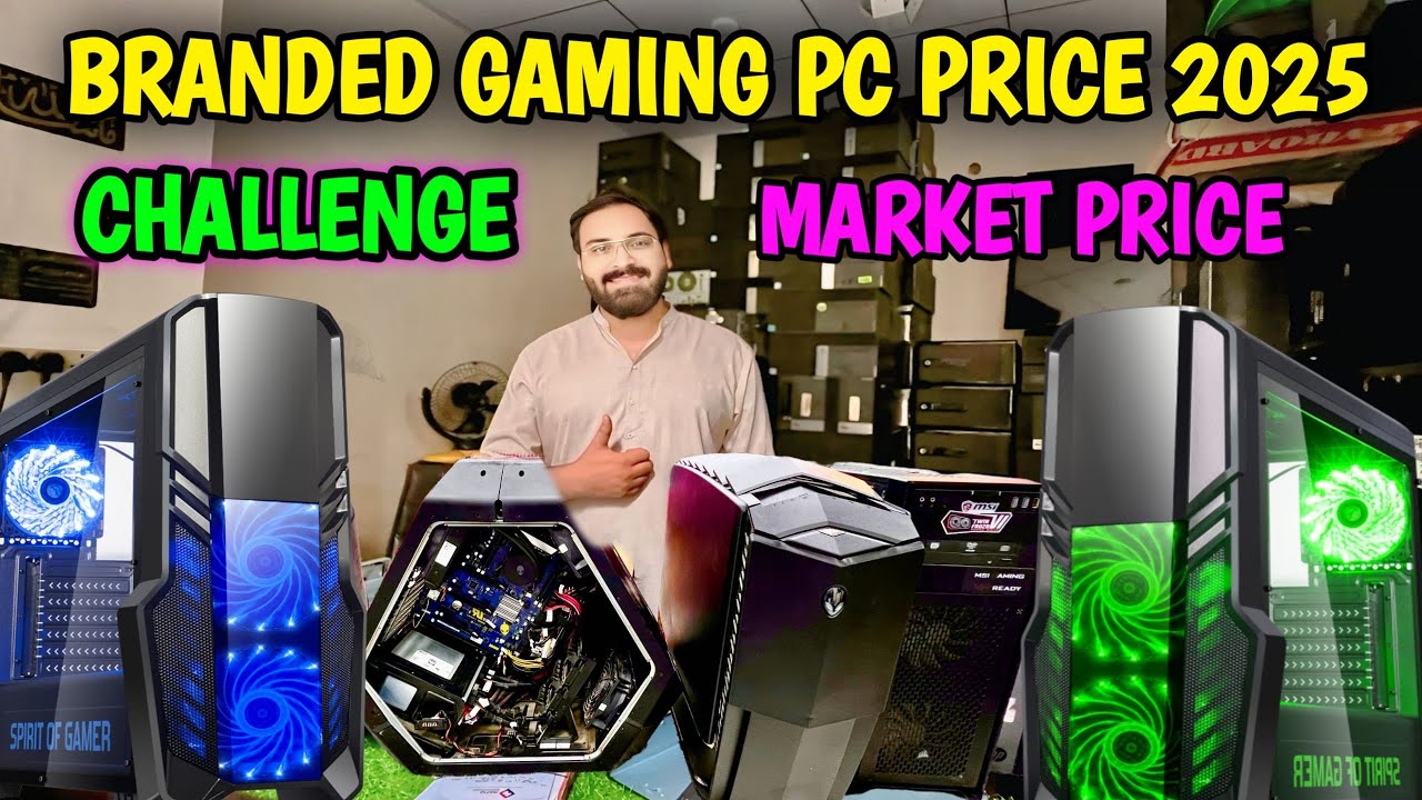 Desktop gaming PC price 2025 | branded PC price in HallRoad - YouTube