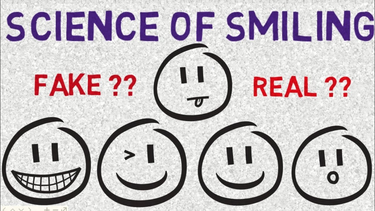 Science Of Smiling | Fake Or Real | How it can trick your brains | Body ...