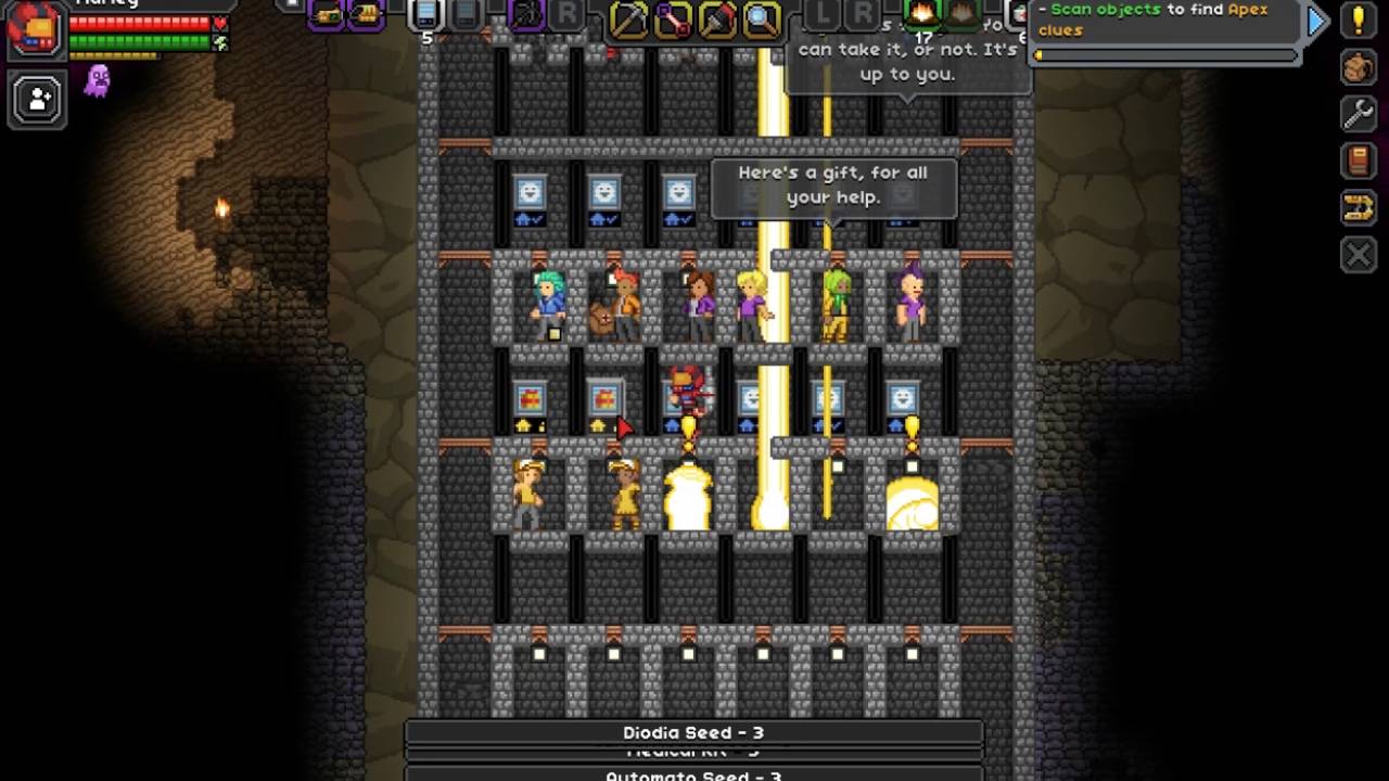 Starbound - Inhumanely Treating Tenants - YouTube
