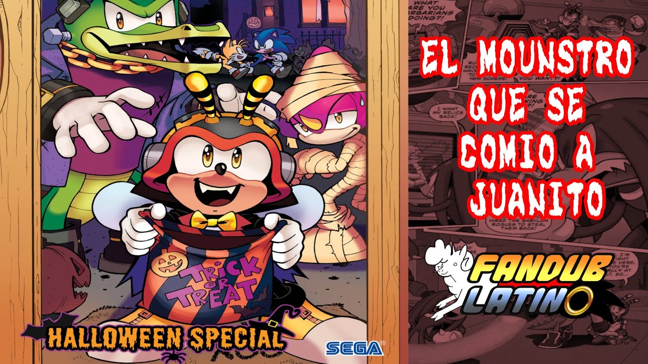 IDW Sonic: Halloween Especial [Español Latino] - YouTube