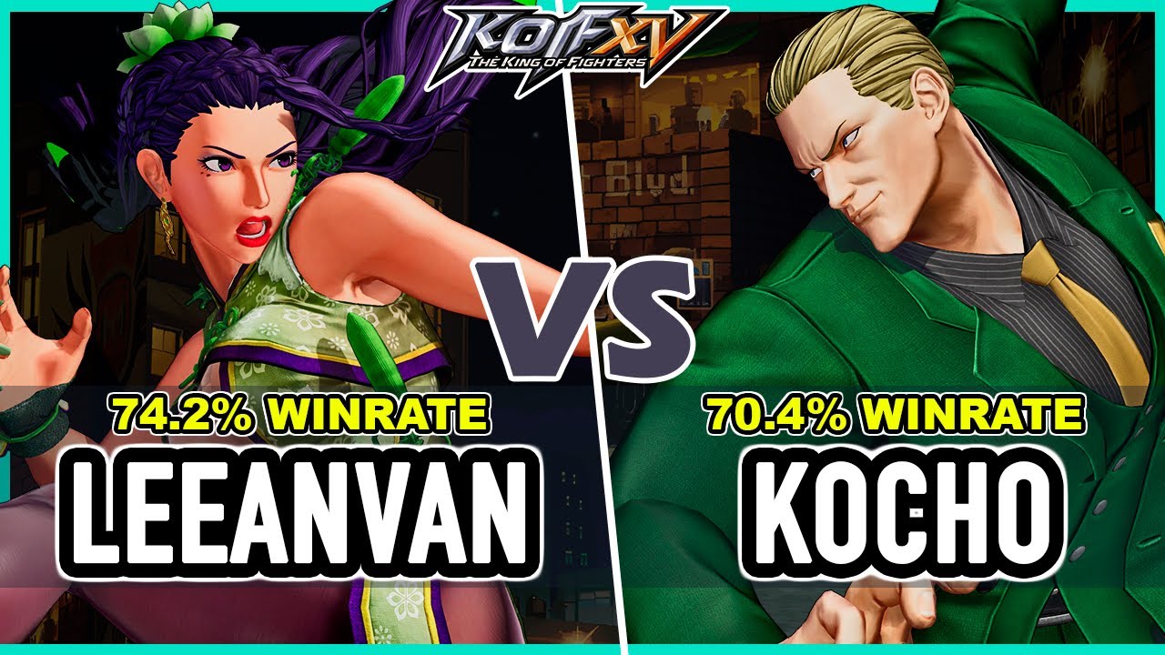 KOF XV 🔥 Leeanvan (Luong/Whip/Isla) vs Kocho (Geese/Ralf/Clark) - YouTube