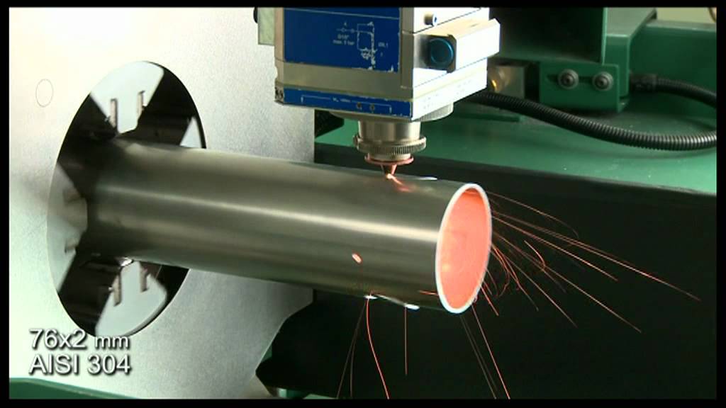LT Fiber: INOX-Cutting - YouTube