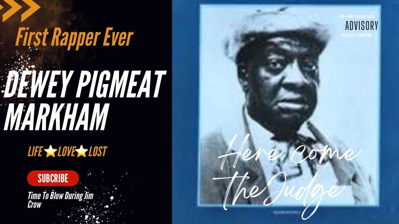 Dewey “Pigmeat” MARKHAM | First Rapper Ever Some Never Heard Of ...