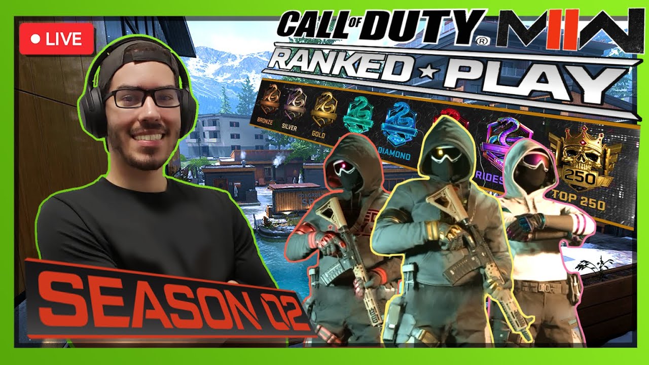 🔴 MW2 Ranked Live 🔴 🔥 Bronze to Iridescent 🔥 Call of Duty: Modern ...