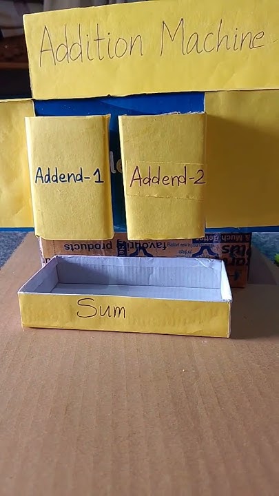 addition machine - YouTube
