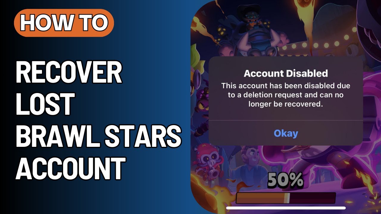 How to RECOVER Lost Brawl Stars Account - YouTube