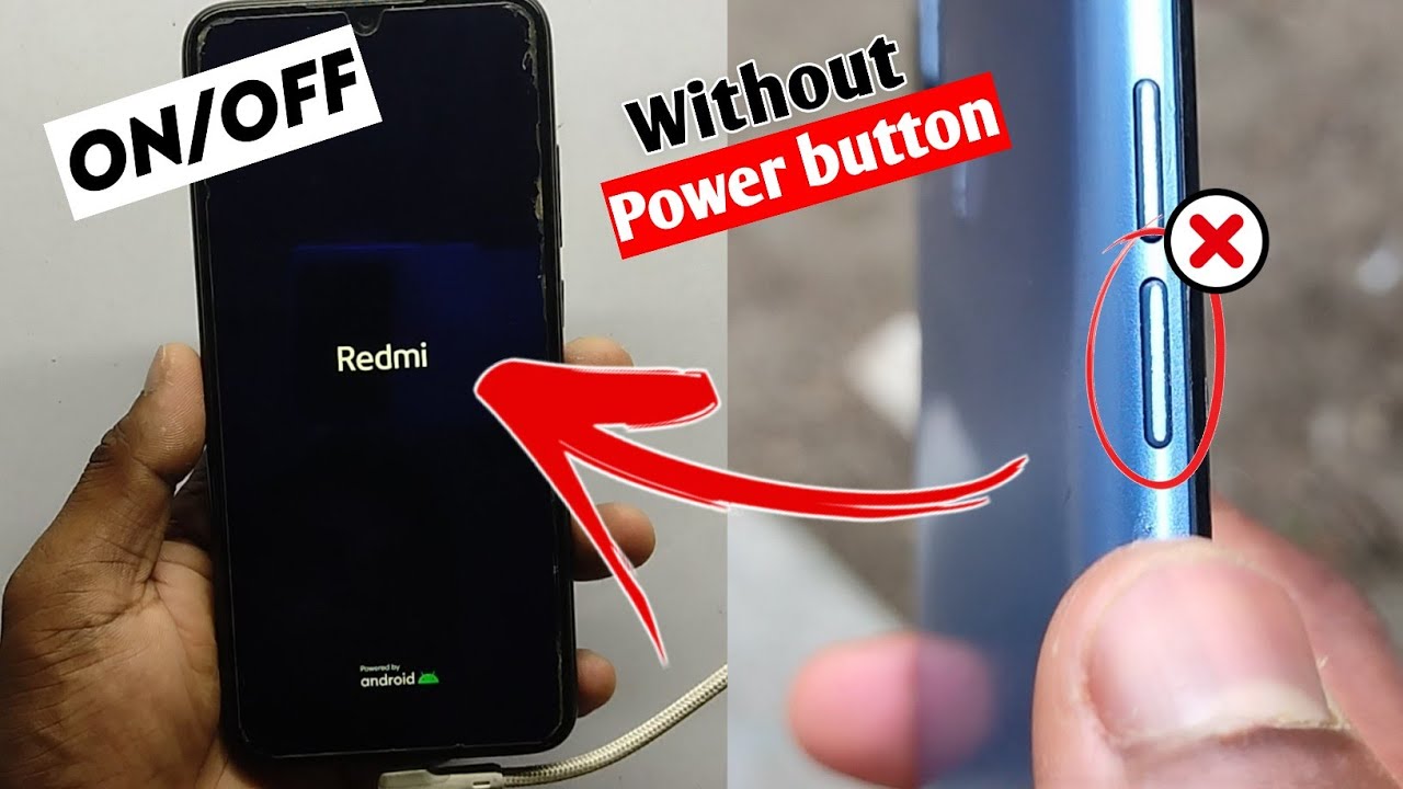 How to Turn ON ANY Android phone WITHOUT the Power Button | power ...