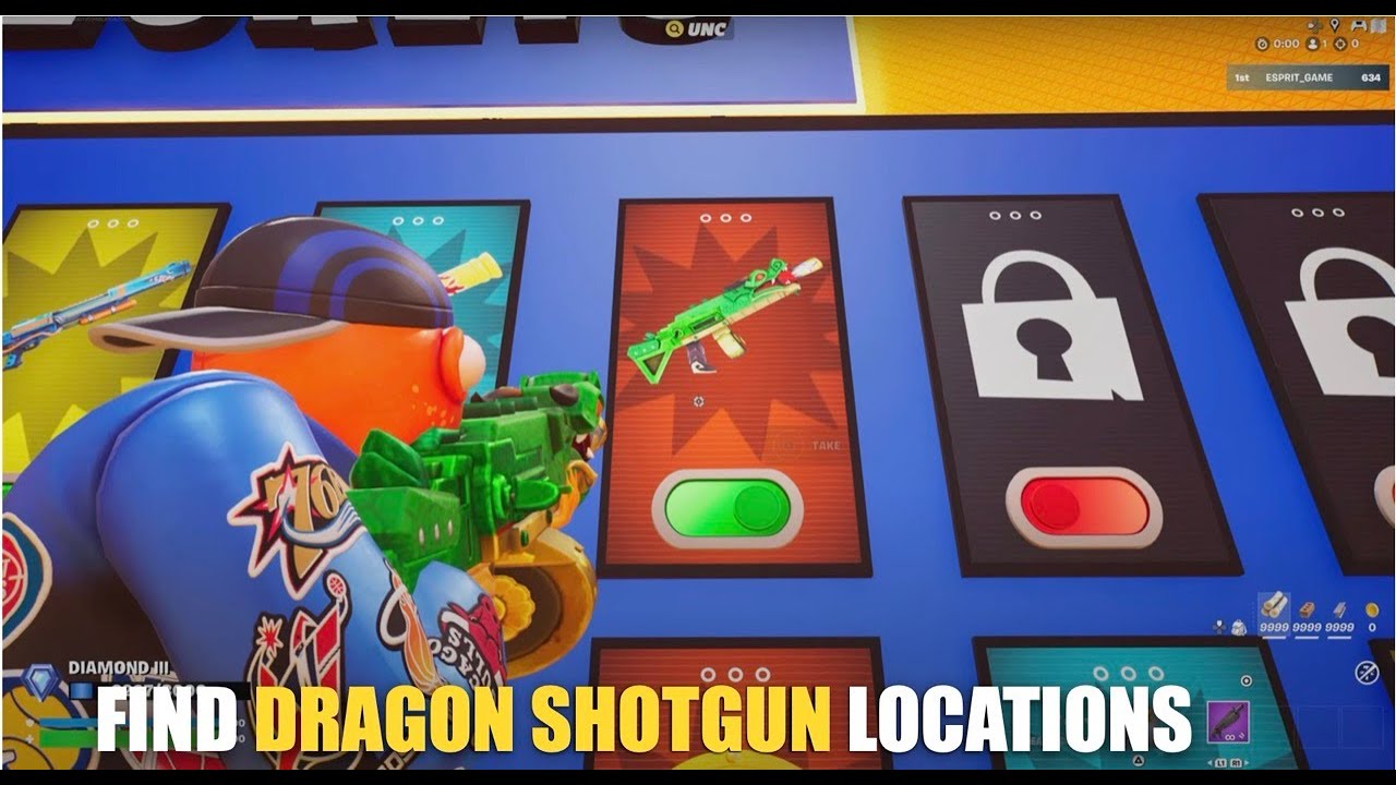 SUPER PIT UNC MAP FORTNITE CREATIVE - FIND DRAGON SHOTGUN CODE LOCATIONS - YouTube