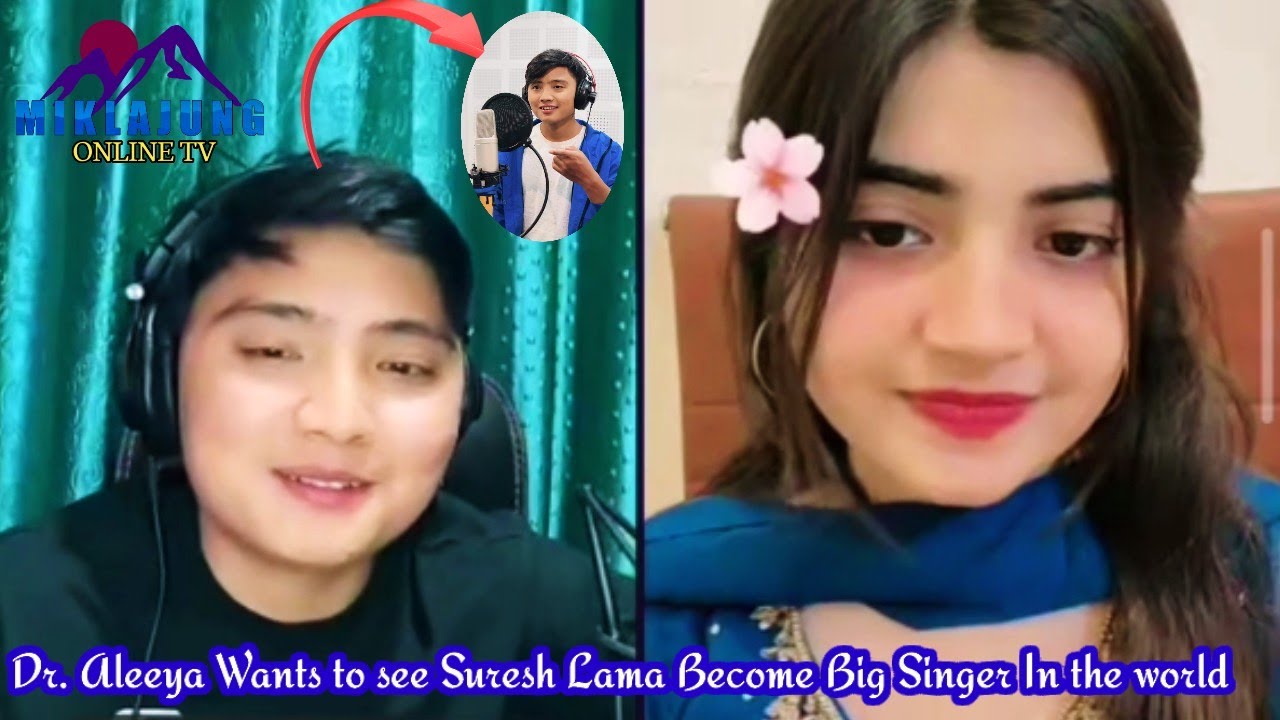 Dr.Aleeya wants to see Suresh Lama become biggest singer in the world ...