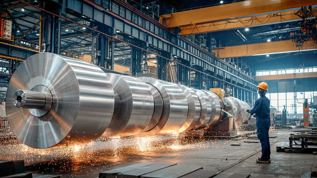 Largest Heavy Duty CNC Lathe Cutting Technology - Incredible Massive ...