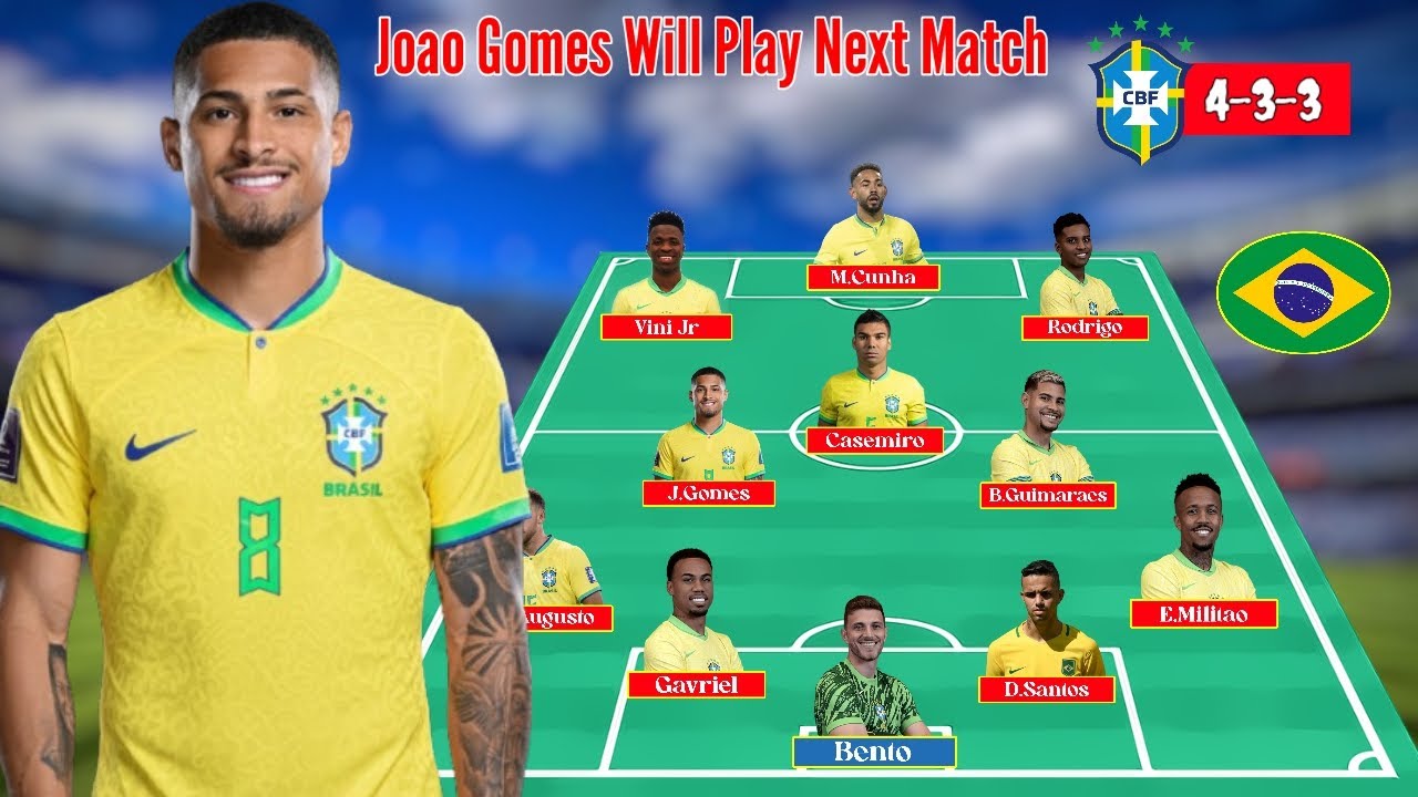 Brazil Next Match Joao Gomes Will Play Confirmed Carlo Ancelotti ...