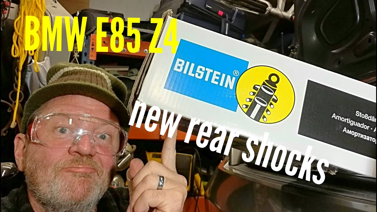 BMW E85 Z4 DIY rear shock replacement with Bilsteins. - YouTube