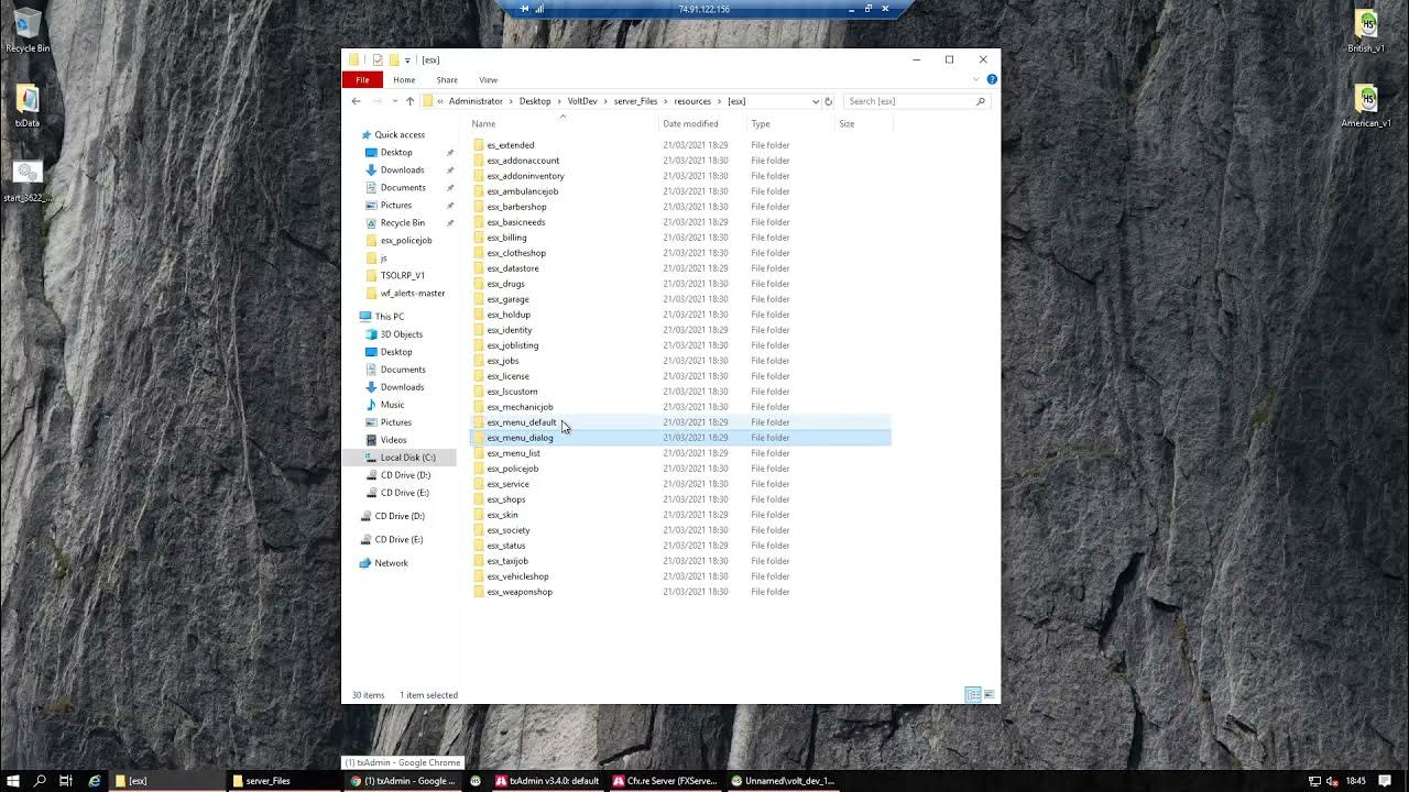 How to change your esx_menu_default FiveM || Easy step by step! - YouTube