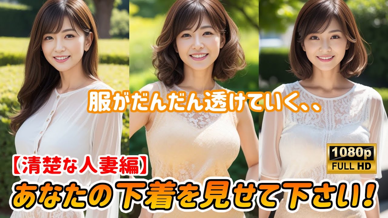 あなたの下着を見せて下さい!【清楚な人妻編】 Ai Lookbook Ai熟女 Ai美女 美熟女 Aiグラビア Aiランジェリー ノーブラ散歩