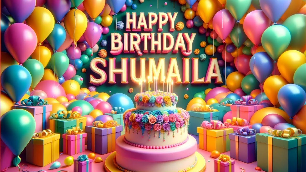 SHUMAILA Happy Birthday To You||Happy Birthday Song SHUMAILA🎂👧 - YouTube