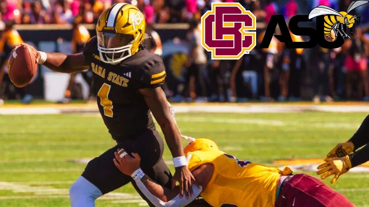 Bethune Cookman/Alabama State Game Highlights - Week 6 (2023) - YouTube