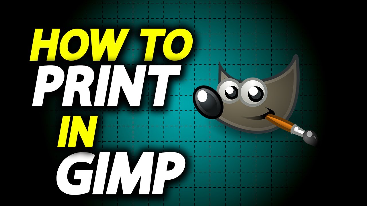 How To Print Image In GIMP Full Guide YouTube How To Print Image In GIMP Full Guide YouTube
