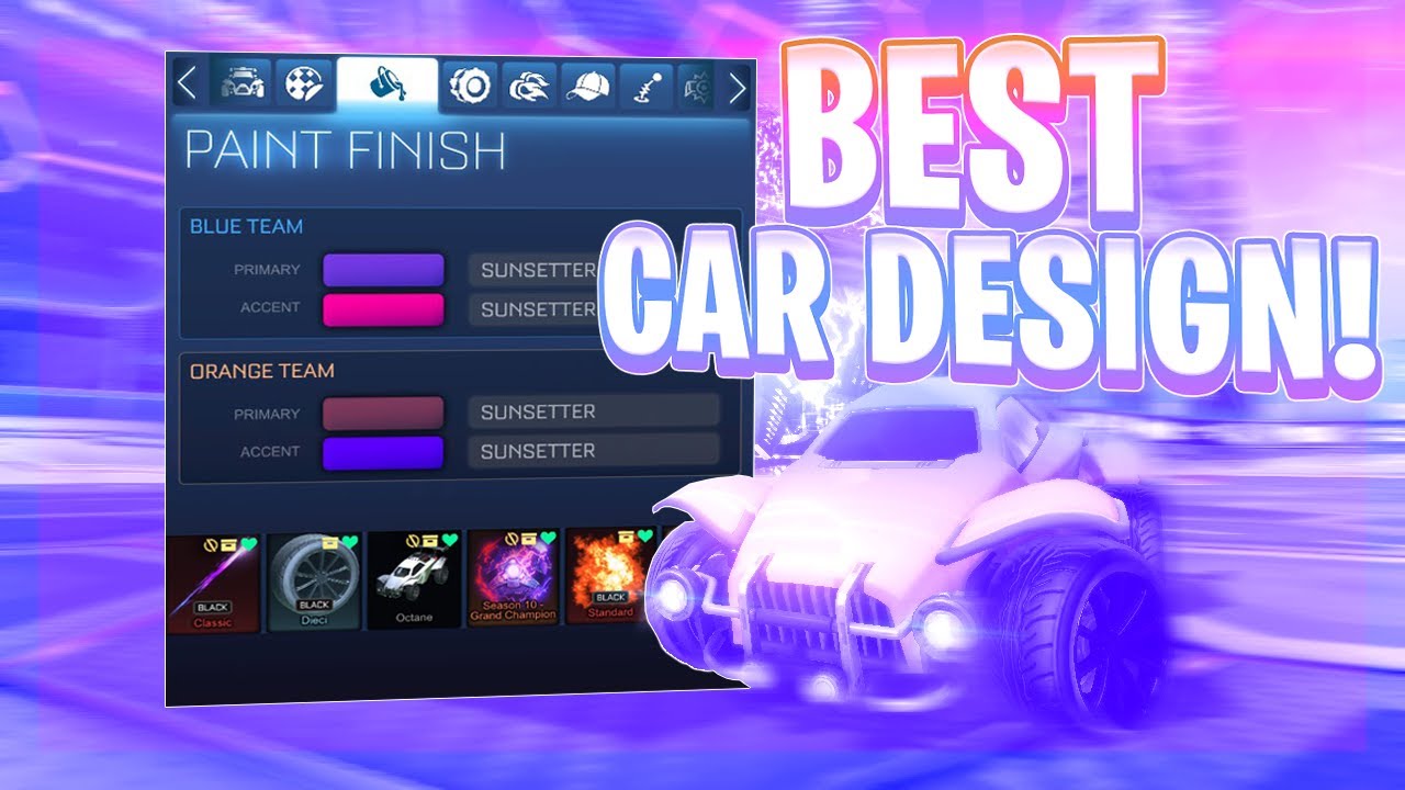 This is The Best Car Design of Rocket League! (Rocket League Car ...