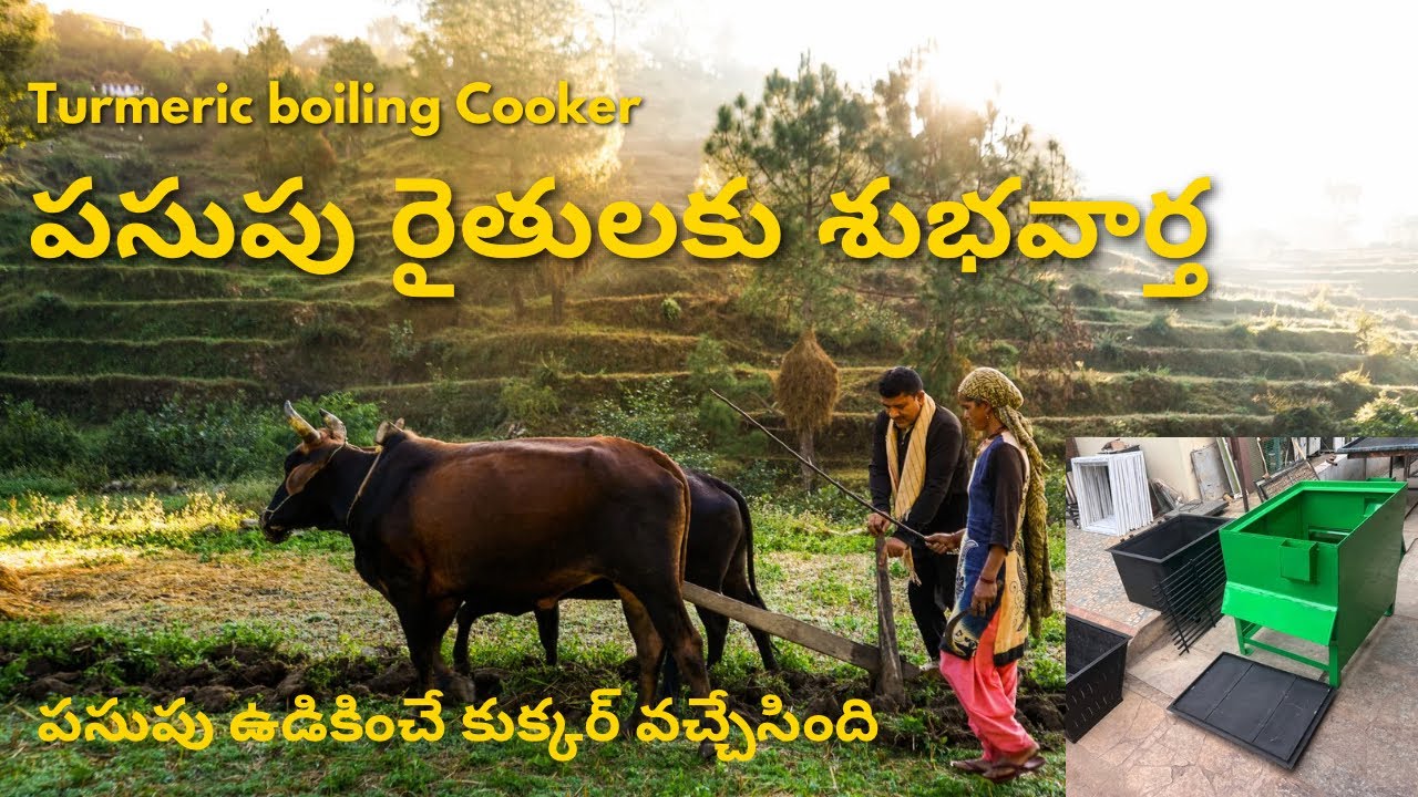 Turmeric boiling unit #turmeric #boiling #pasupuboard పసుపు ఉడికుంచే ...