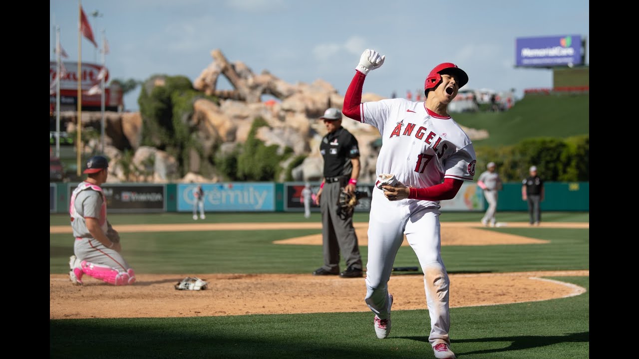 Reigning AL MVP Shohei Ohtani scores the Angels game-winning run ...