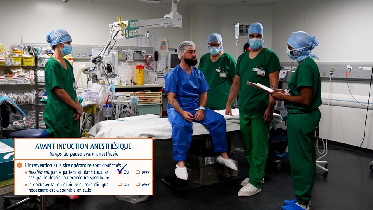 Sécurité au bloc opératoire : la checklist - YouTube